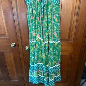 Spell | Dresses | New Spell Flora Strappy Maxi Dress In Citrus Crush ...